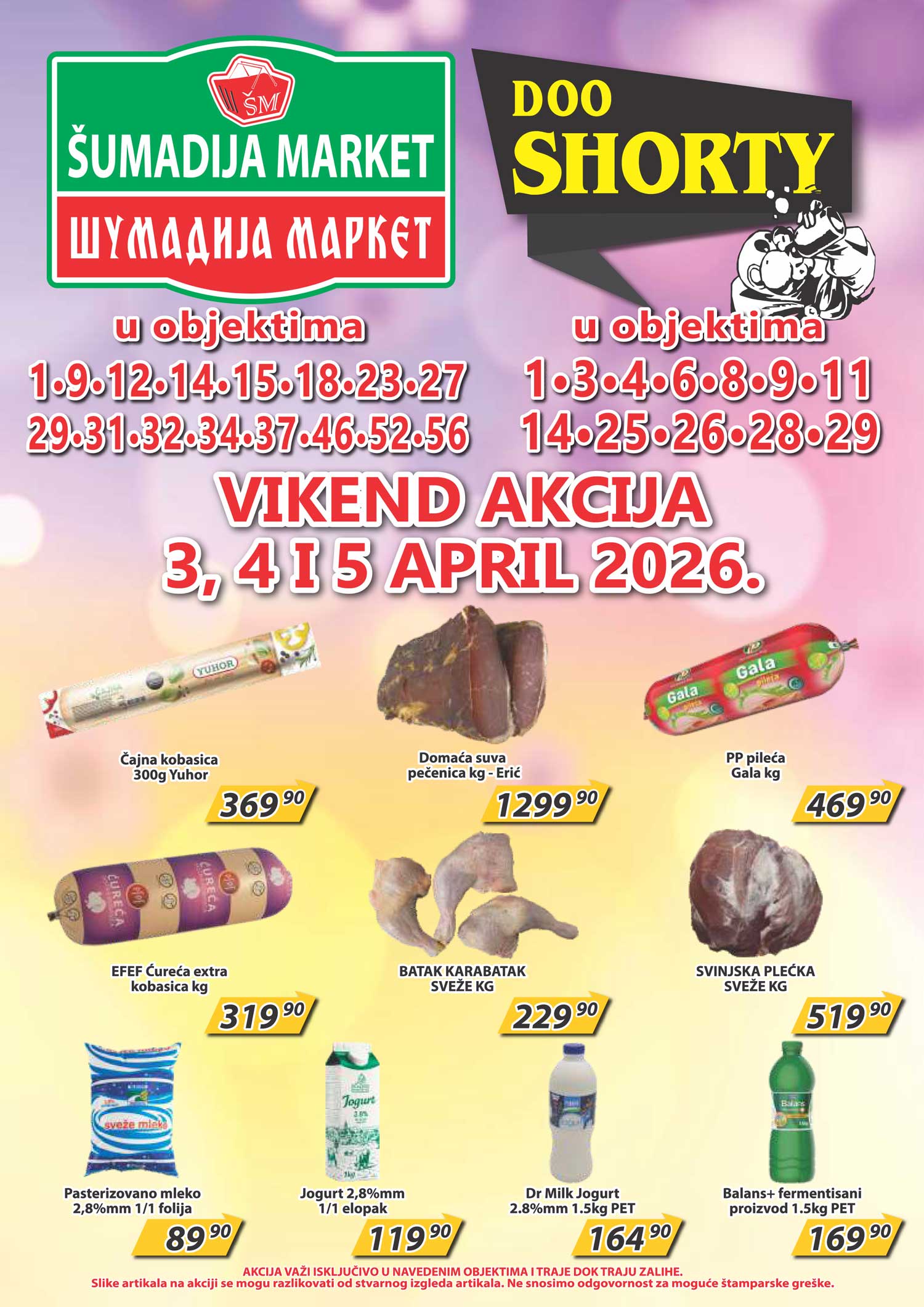 Akcije – Šumadija market